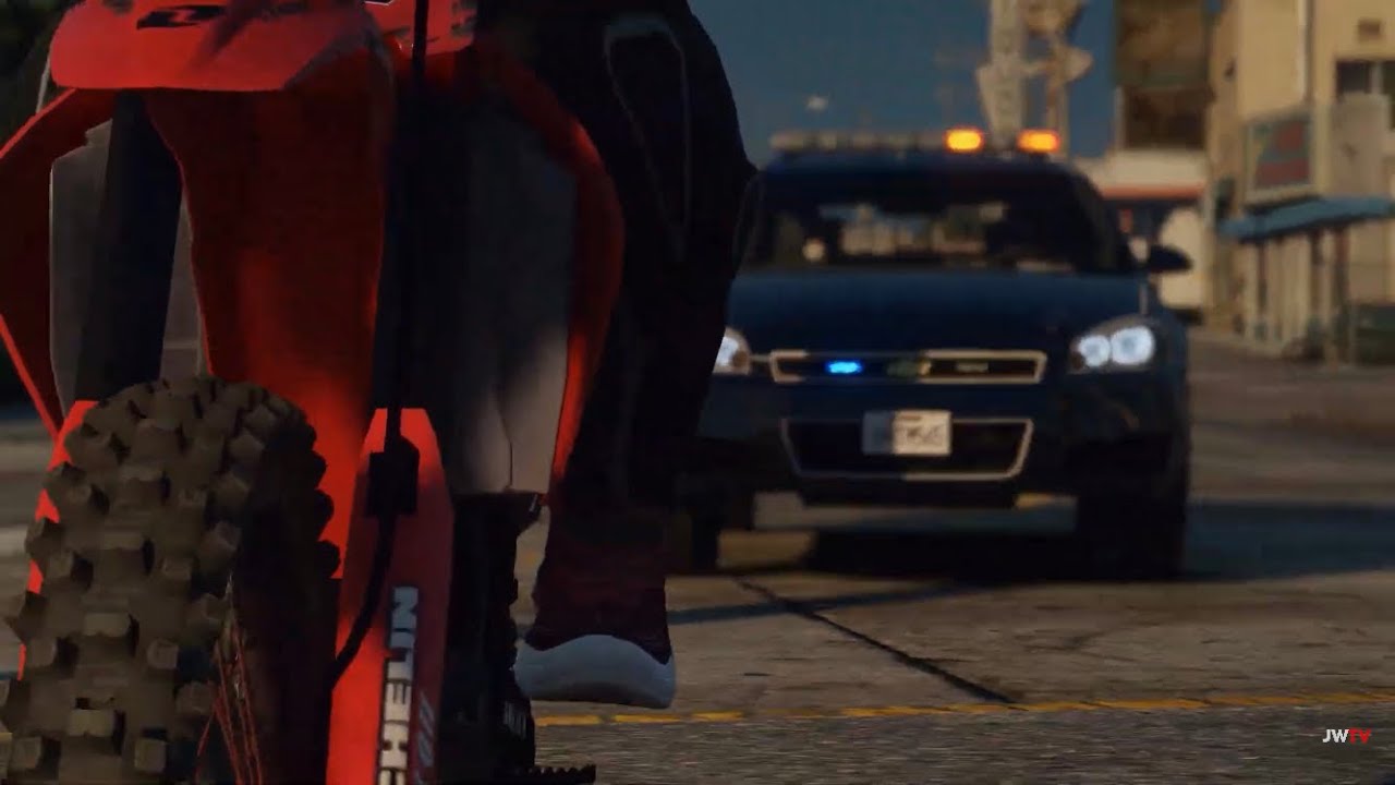 [Remake] Charm City Kings Bike Chase Scene (GTA V CINEMATOGRAPHY) - YouTube