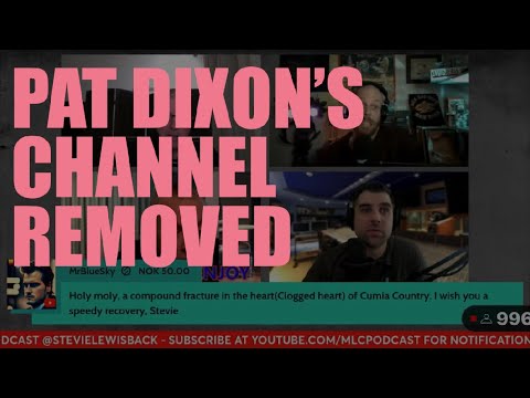 20240313 - Pat Dixon talks about how his YT channel got nuked and who allegedly may be ...