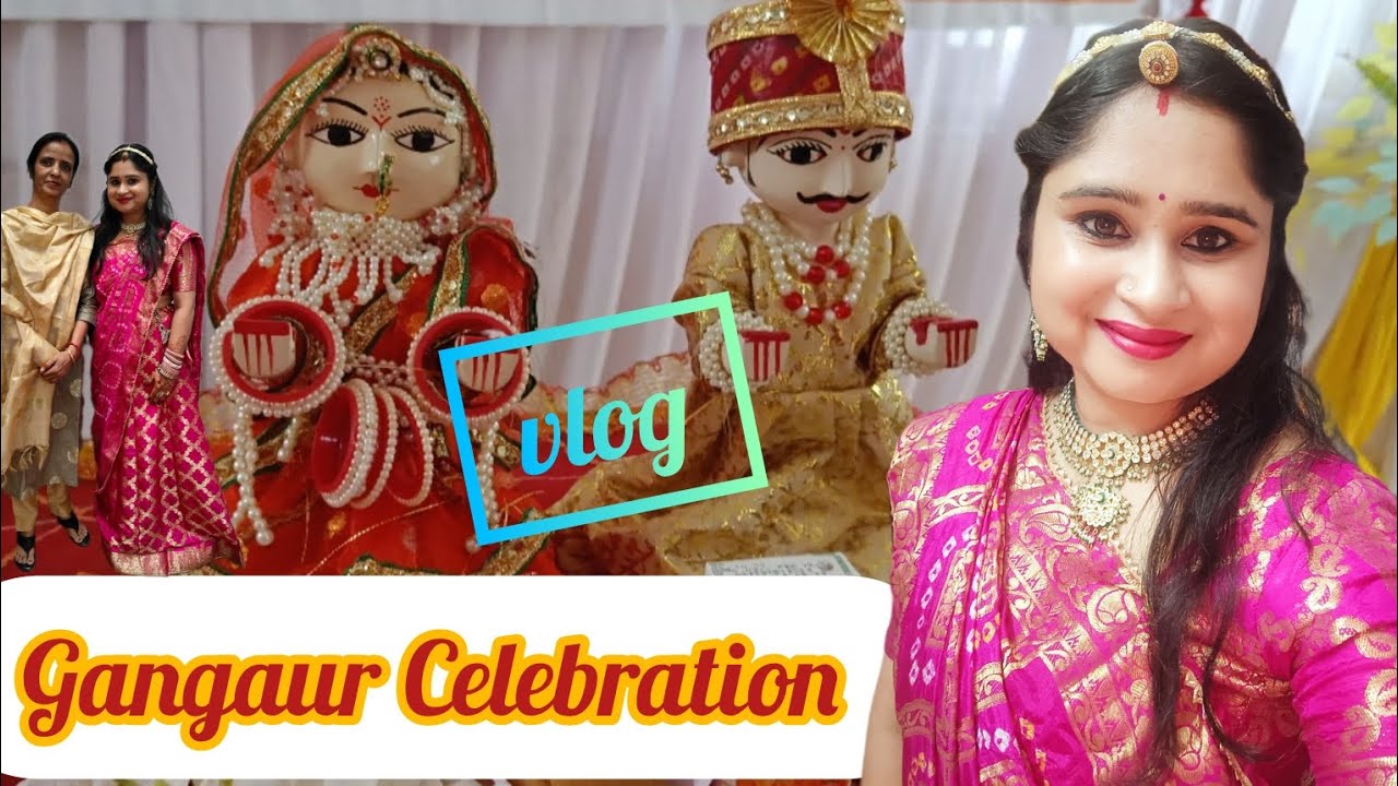 Gangaur Celebration|Gangaur ki Dhoom hai machi|Gangaur Festival 🎎 2024 ...
