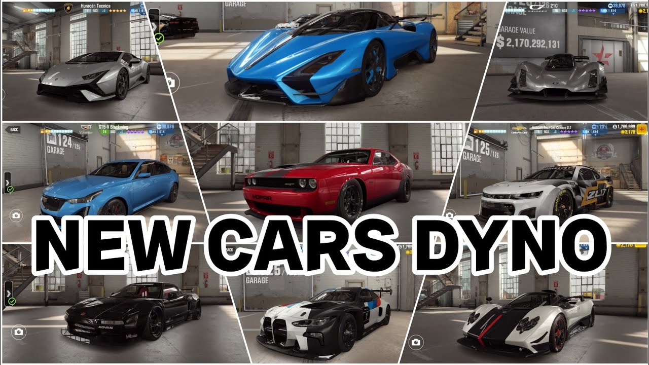 CSR2 | NEW CARS DYNO | 4.0-4.1 OTA UPDATE INFO - YouTube