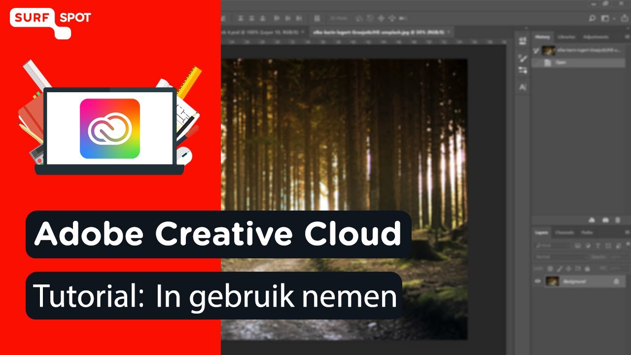 Tutorial: Gebruiken van Adobe Creative Cloud | SURFspot - YouTube