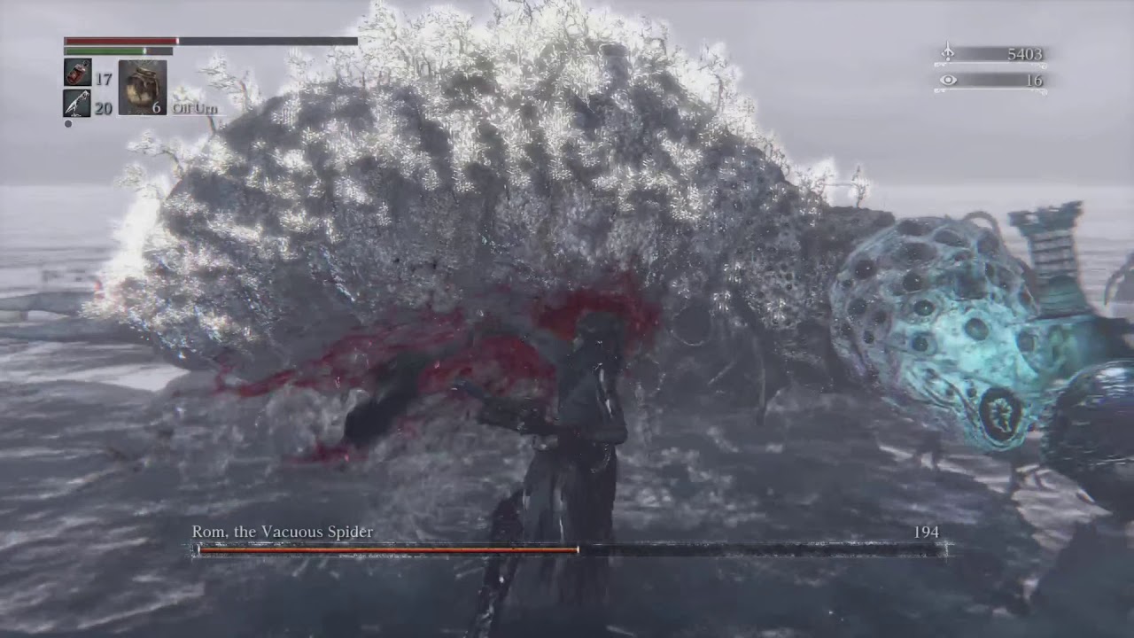 Bloodborne - Rom the Spider - YouTube