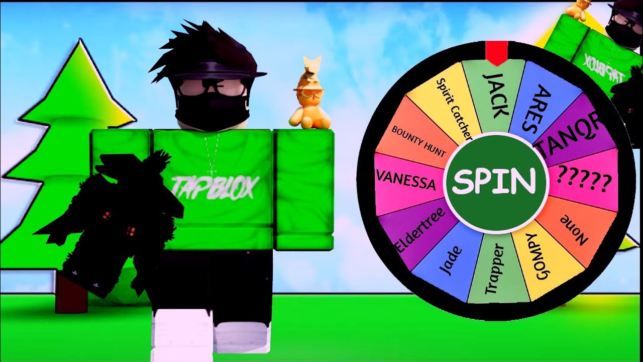 Roblox Bedwars but I Use Random Spinner Wheel, what kit i use, Until ...