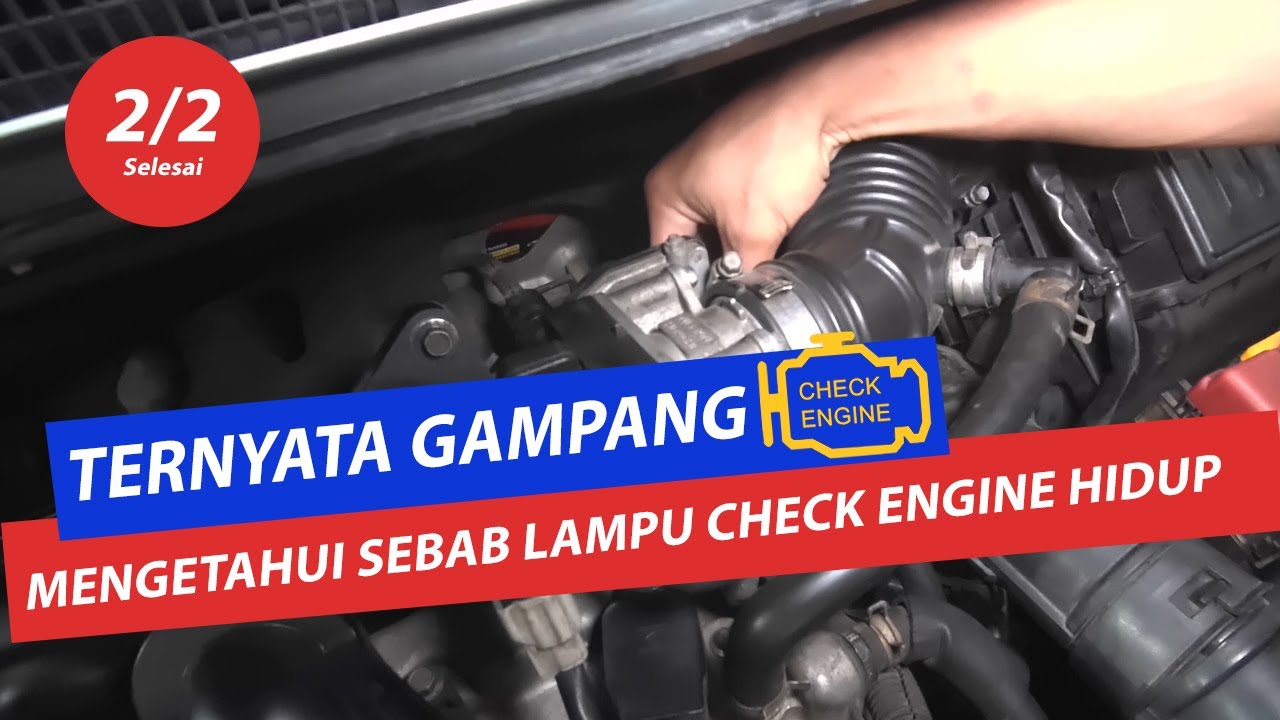 Lampu Cek Engine Menyala dan cara gampang Scan Manual tanpa Komputer ...