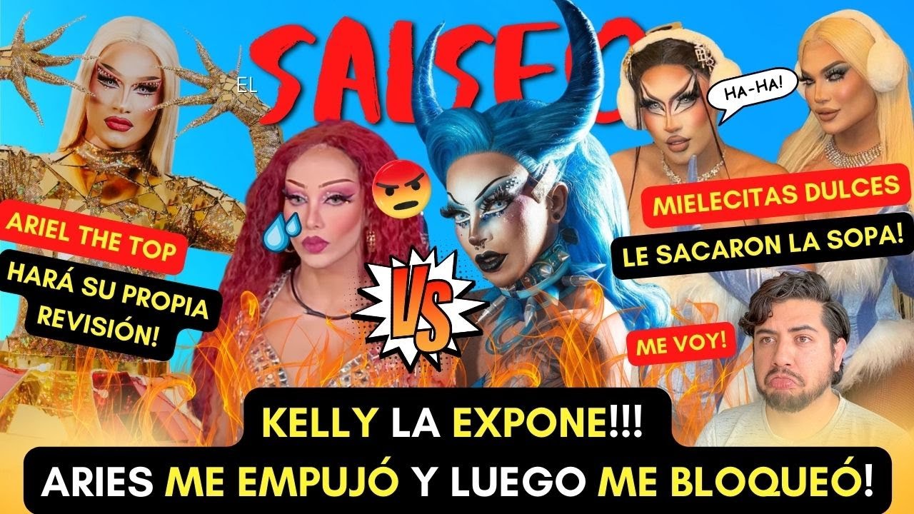 🔴 ARIES EMPUJA A KELLY Y LA BLOQUEA! ME VOY DE YOUTUBE POR UNA DRAGA ...