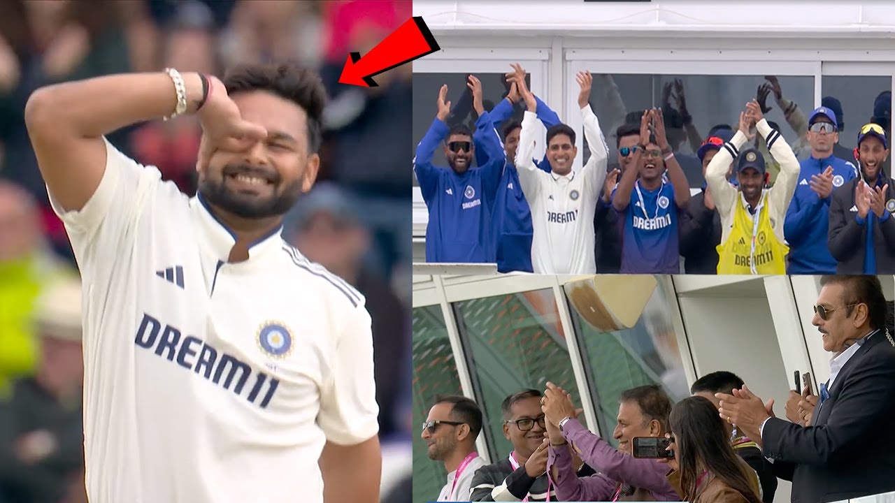 Rishabh Pant Unique Celebration after 2nd Century in 1st Test vs ENG ...