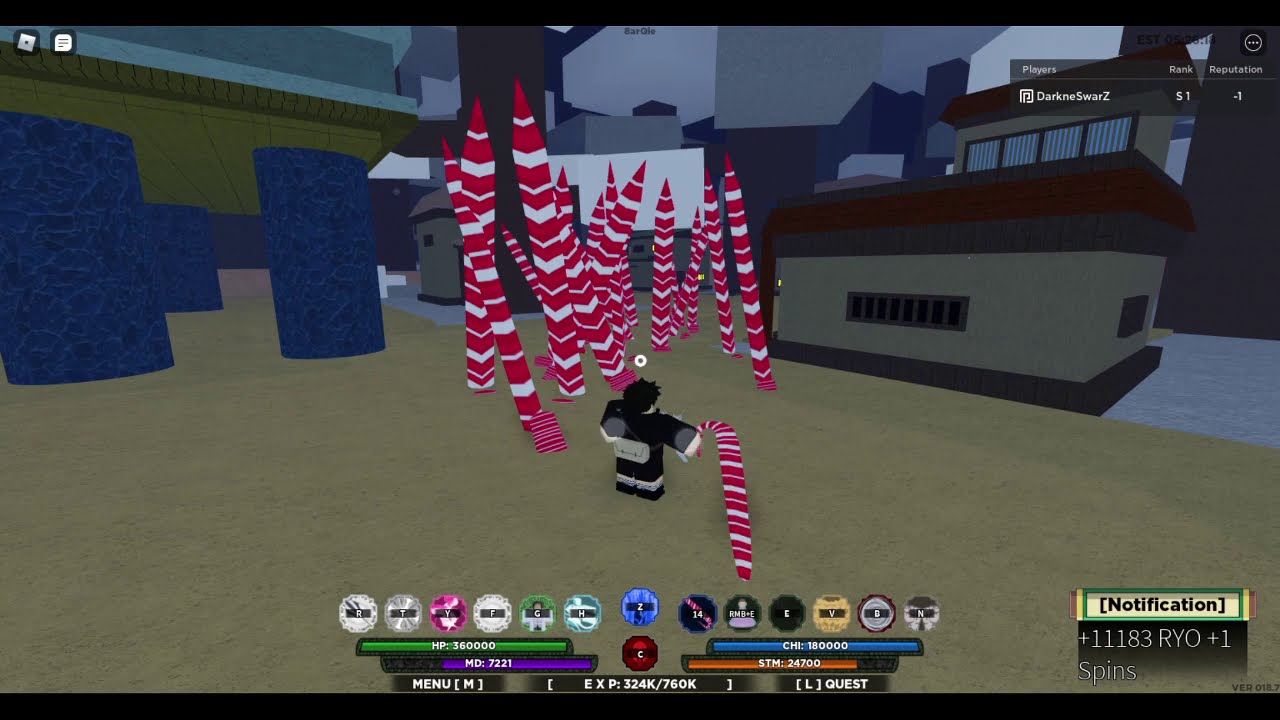 Shindo Life - Candy Blade Spawn Location - YouTube