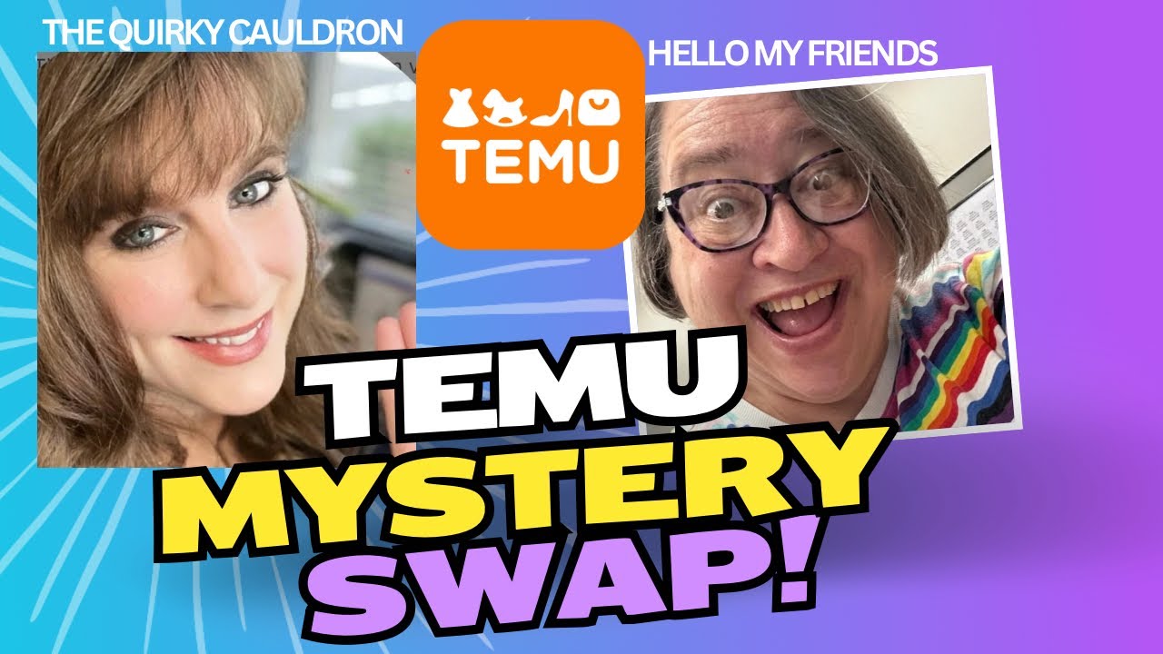 Epic TEMU Mystery Swap with The Quirky Cauldron! Amazing and fun! - YouTube