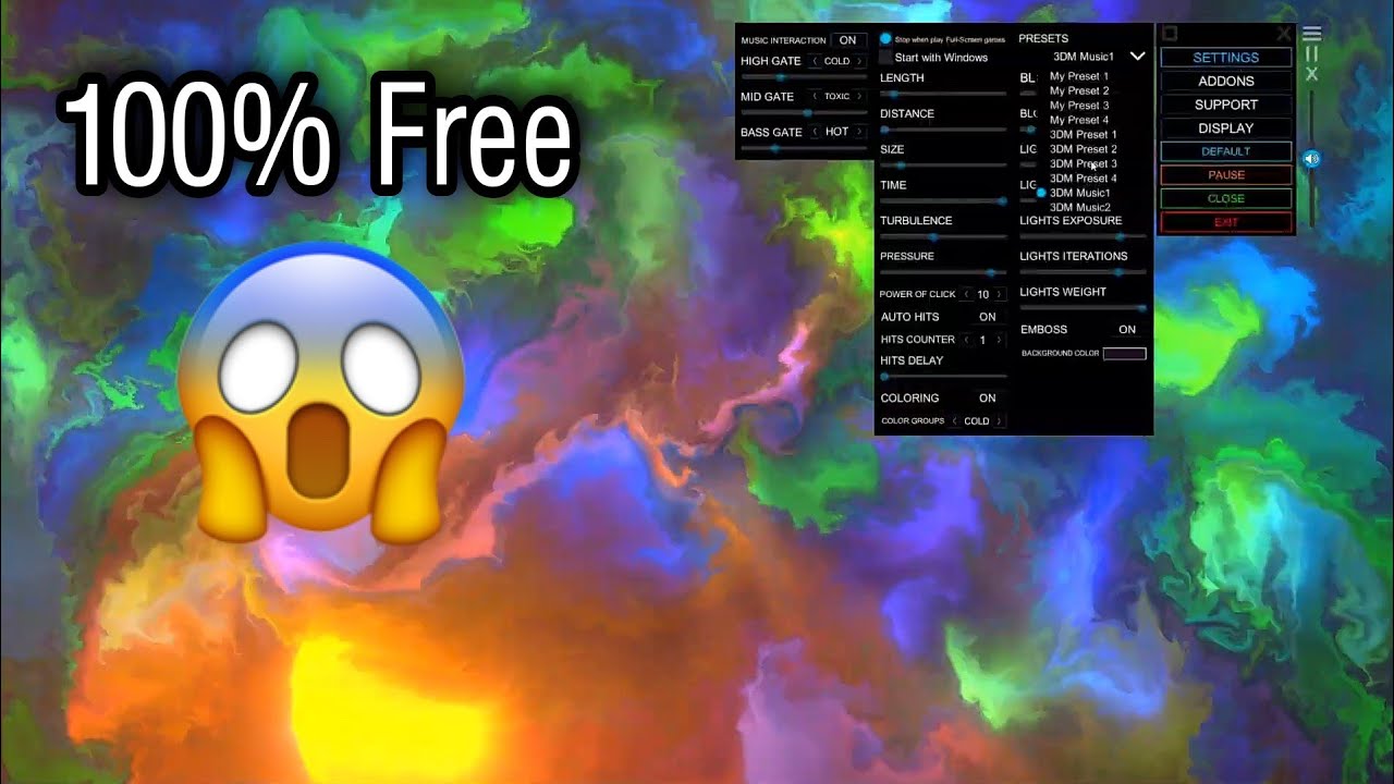 Fluid engine 👽 New lively wallpaper 2021 - YouTube