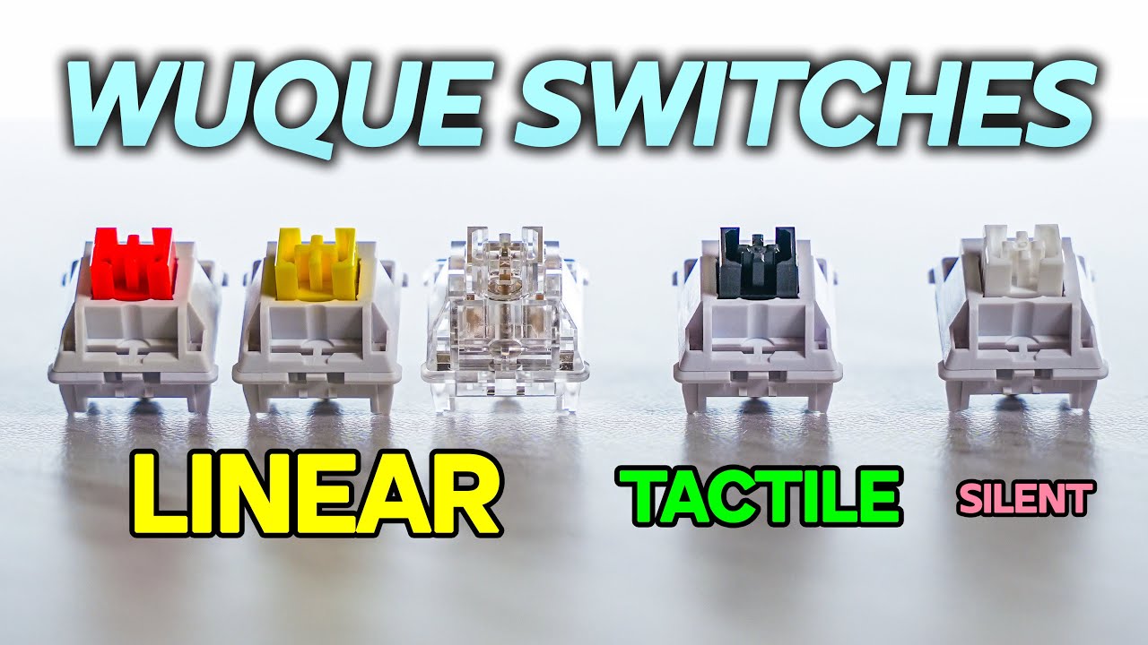 Wuque Studios Linear & Tactiles Review - Did NOT Think Switches Could ...