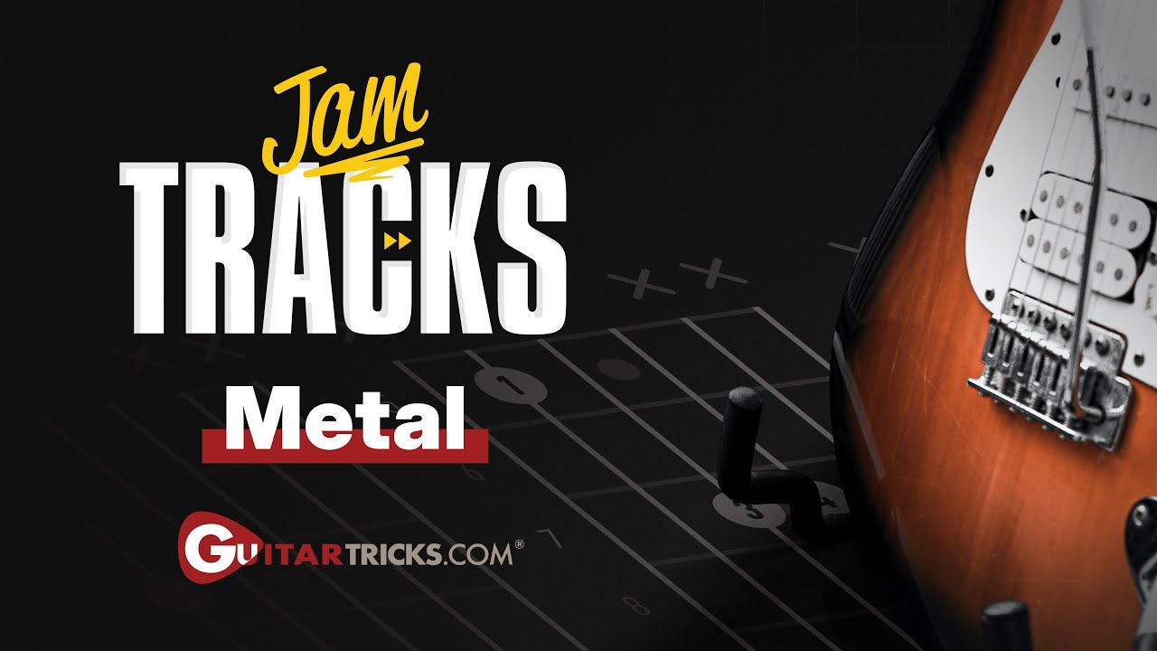 Metal Guitar Backing Track - E minor - 90bpm | Guitar Tricks - YouTube