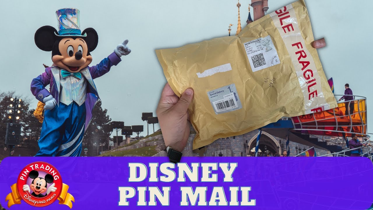 Disney Pin Mail Opening - YouTube