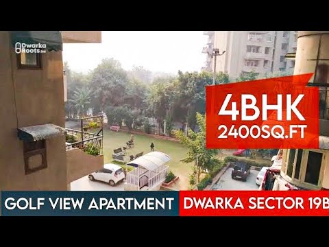 4 BHK 2400sq.ft Flat For Sale | Golf View Apartment Sector 19B, Dwarka ...