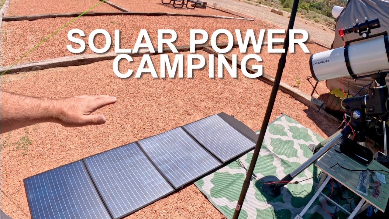 Solar Power Camping: ALLPOWERS R1500 Solar Power Generator And 200W ...