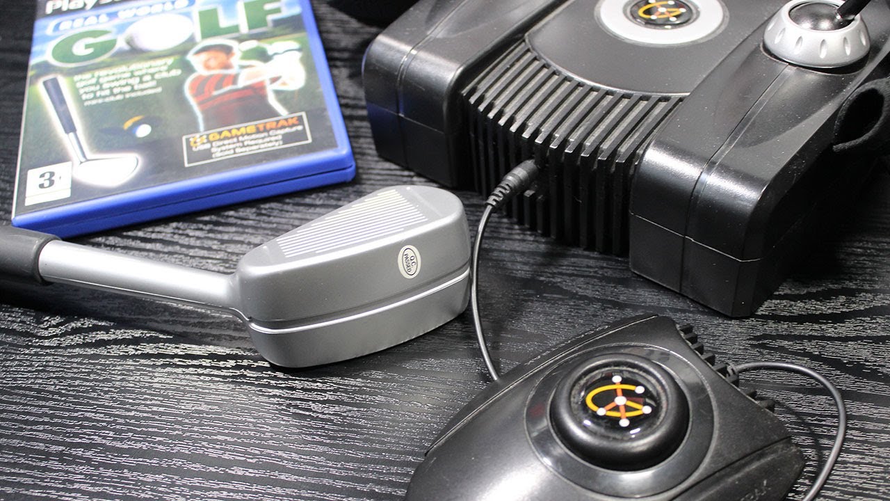 Gametrak: Real World Golf - Najdziwniejsze akcesoria do gier - YouTube