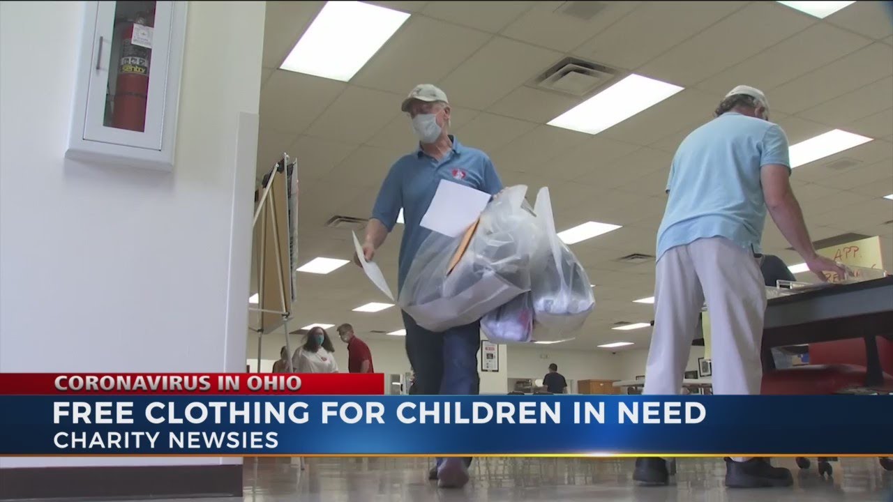 Free clothing for children in need - YouTube