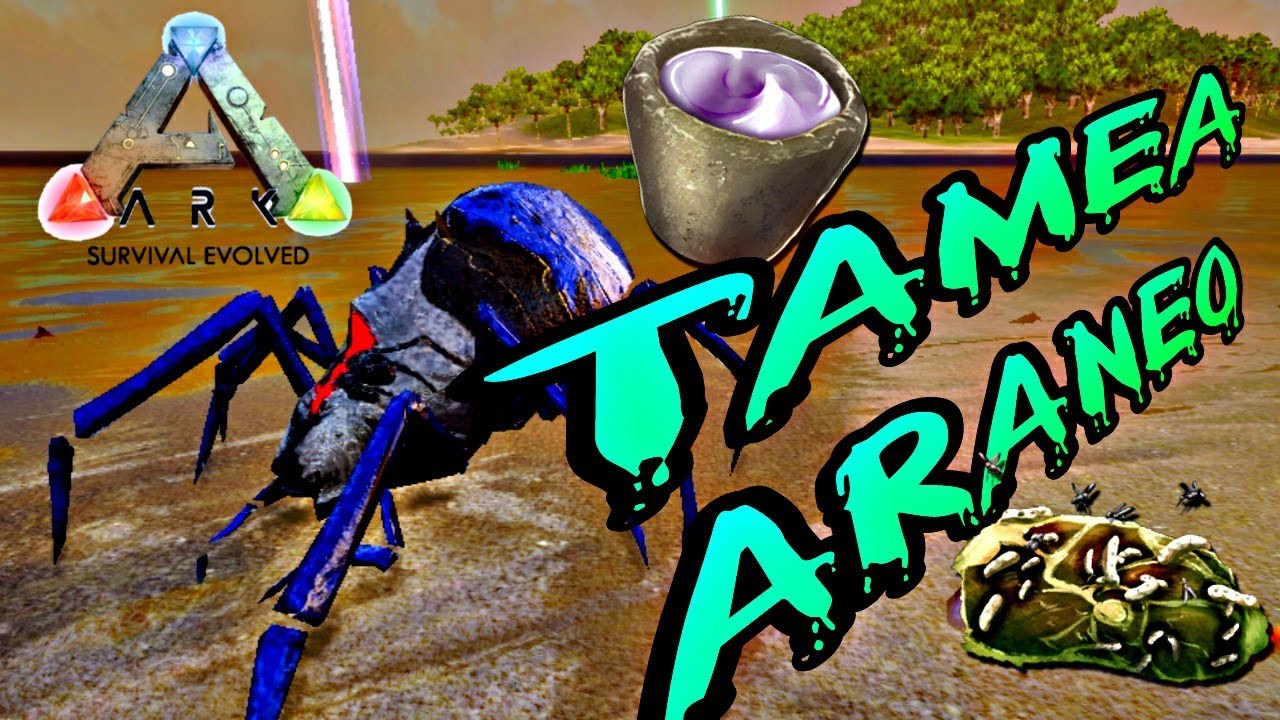 COMO DOMESTICAR UN ARANEO RAPIDO Ark Mobile CON ESTE DINO PODRAS HACER ...