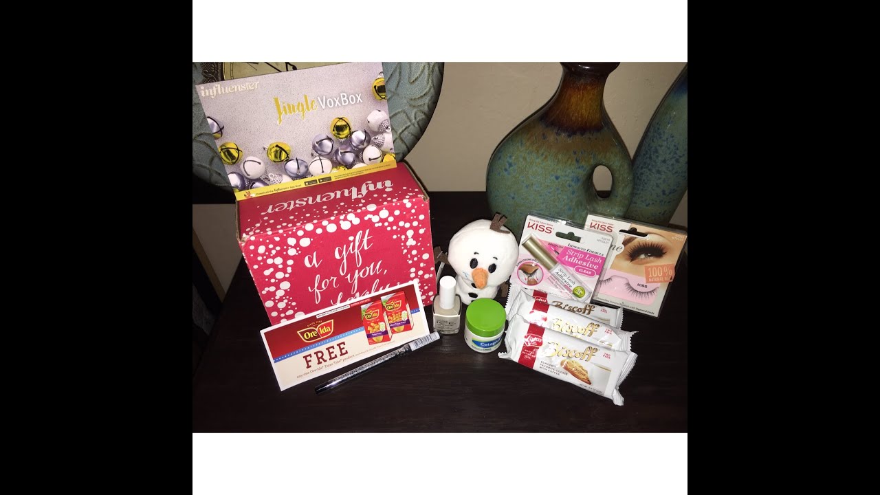 Jingle Vox Box Unboxing | Influenster.com - YouTube
