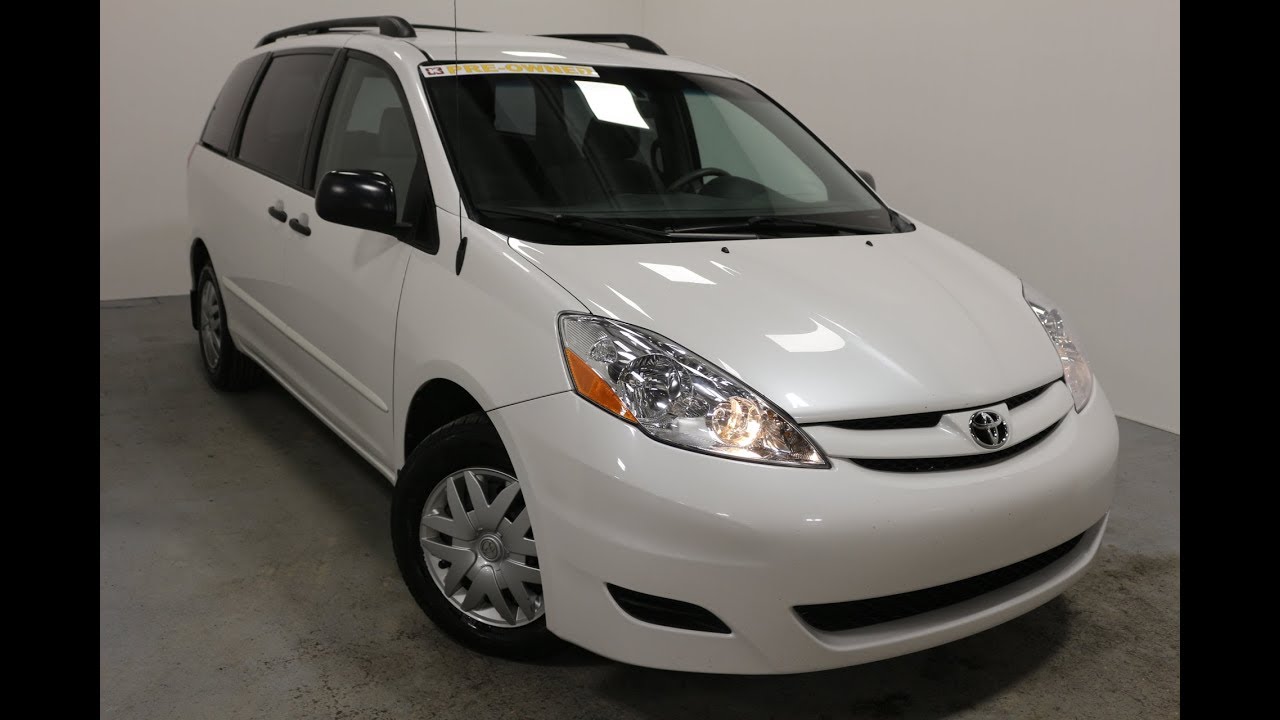 2008 Toyota Sienna CE - YouTube