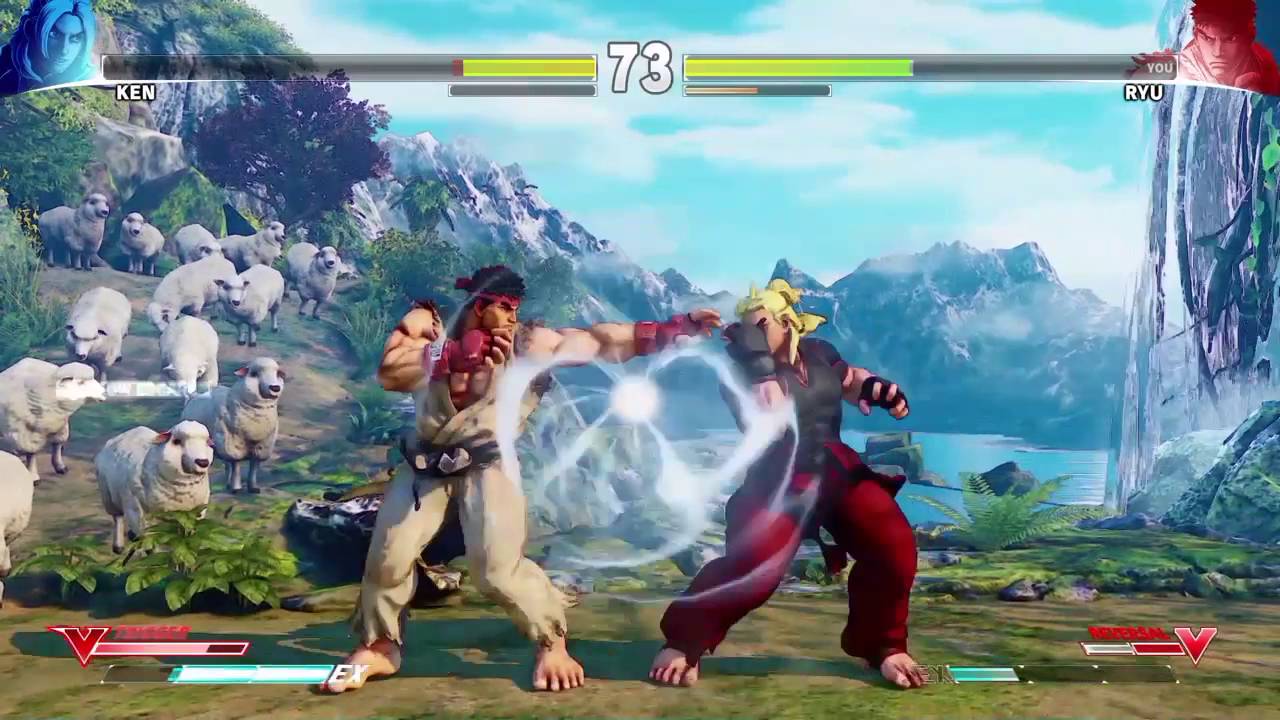 SF5 story mode ending Ryu v ken - YouTube