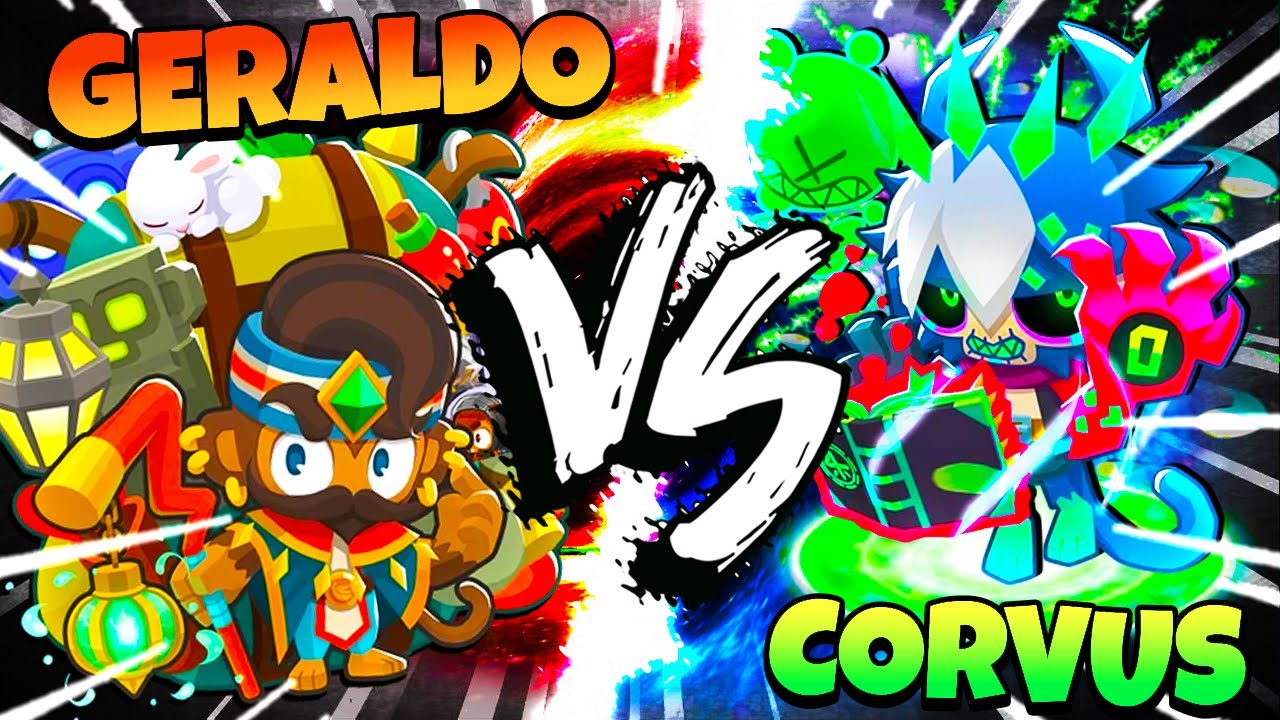 Corvus VS Geraldo in BTD 6! - YouTube