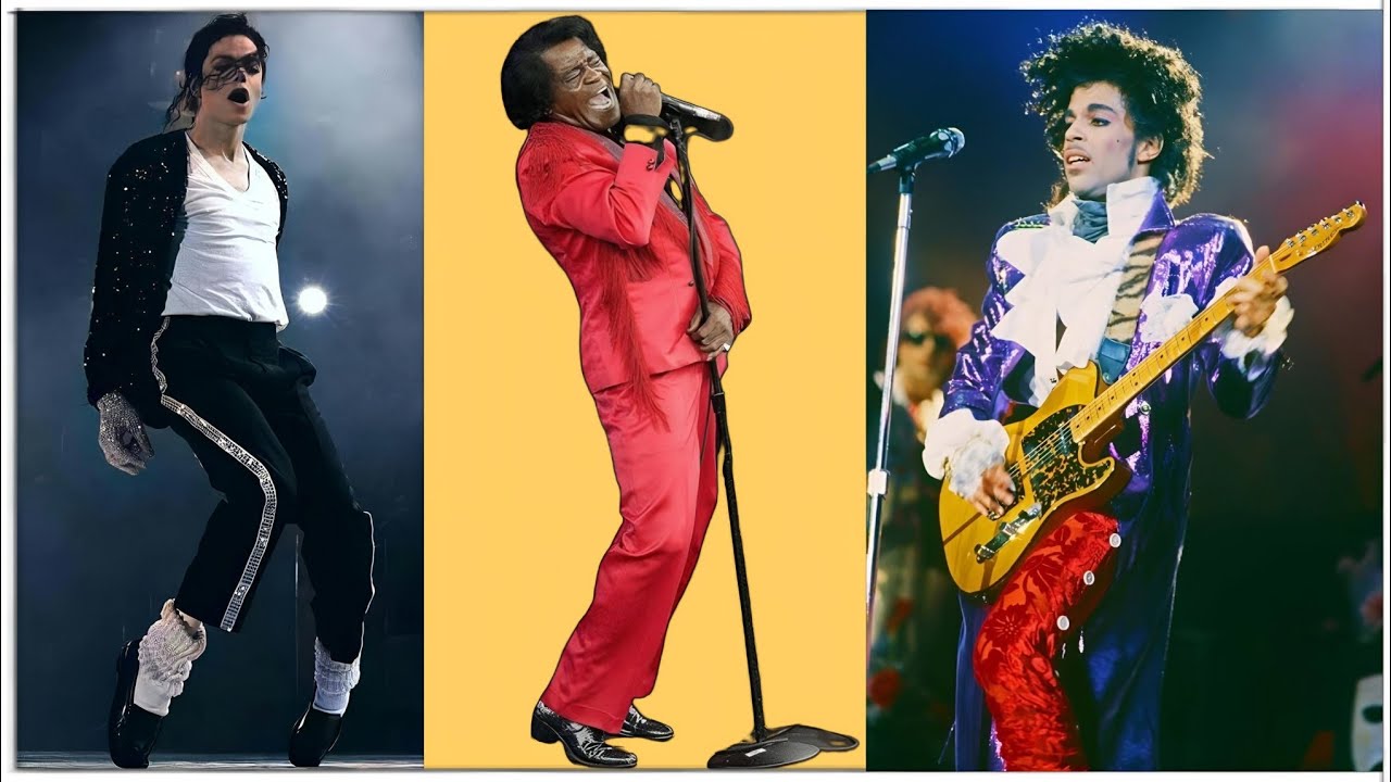 3 Legends At Work (Compilation) #michaeljackson #jamesbrown #prince ...