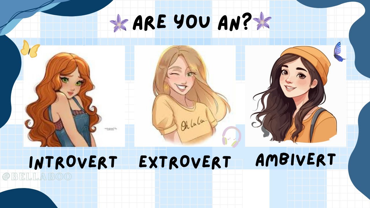 are you INTROVERT, EXTROVERT or AMBIVERT | Fun Personality Test - YouTube