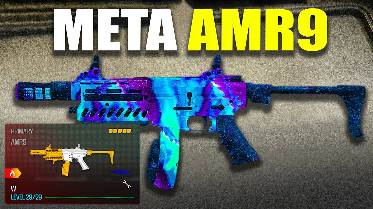 The BEST AMR9 CLASS SETUP on REBIRTH ISLAND! MW3 WARZONE - YouTube