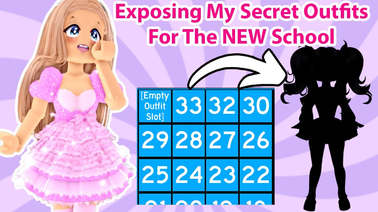 Exposing My Secret New School Outfits For Campus 3 Royale High Outfit ...