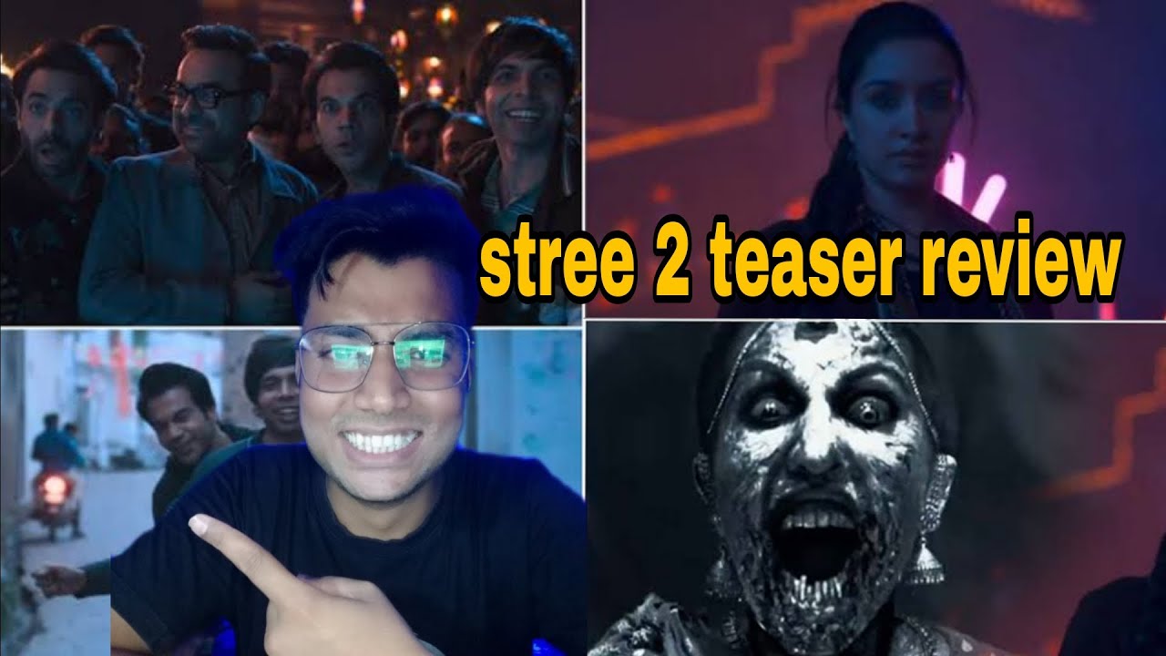 Stree 2 Teaser Review 😂 Horror Comedy #stree2 #comedy #pjexplained # ...
