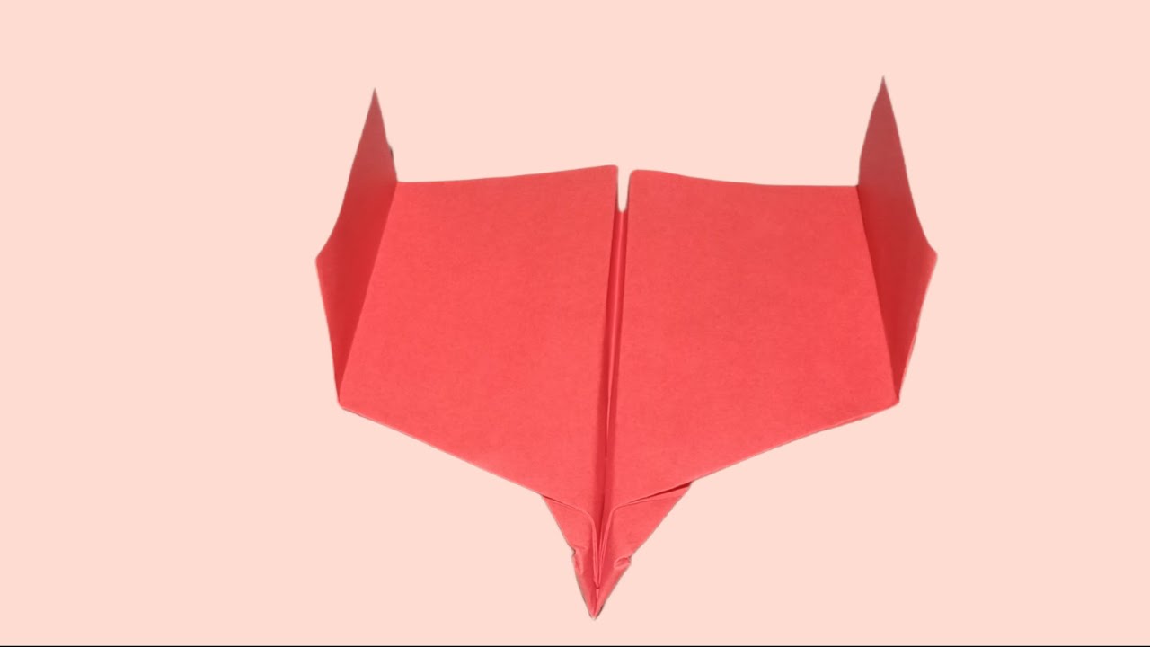 Origami Plane | Paper Pane Tutorial Step By Step. - YouTube