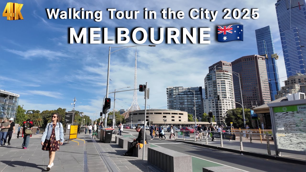 Melbourne Australia Sunday Afternoon Walk March 2025 - YouTube