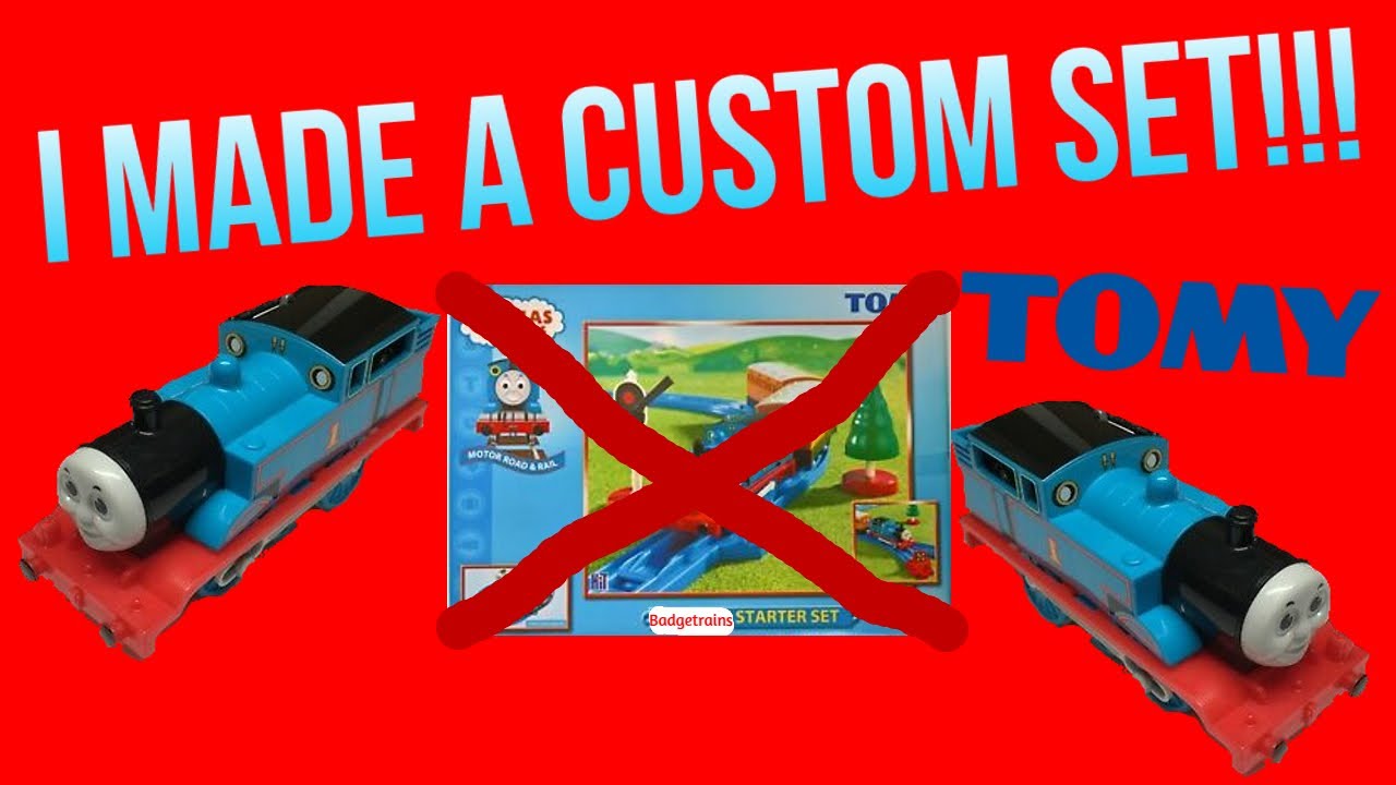 I MADE A CUSTOM TOMY THOMAS SET!!! - YouTube