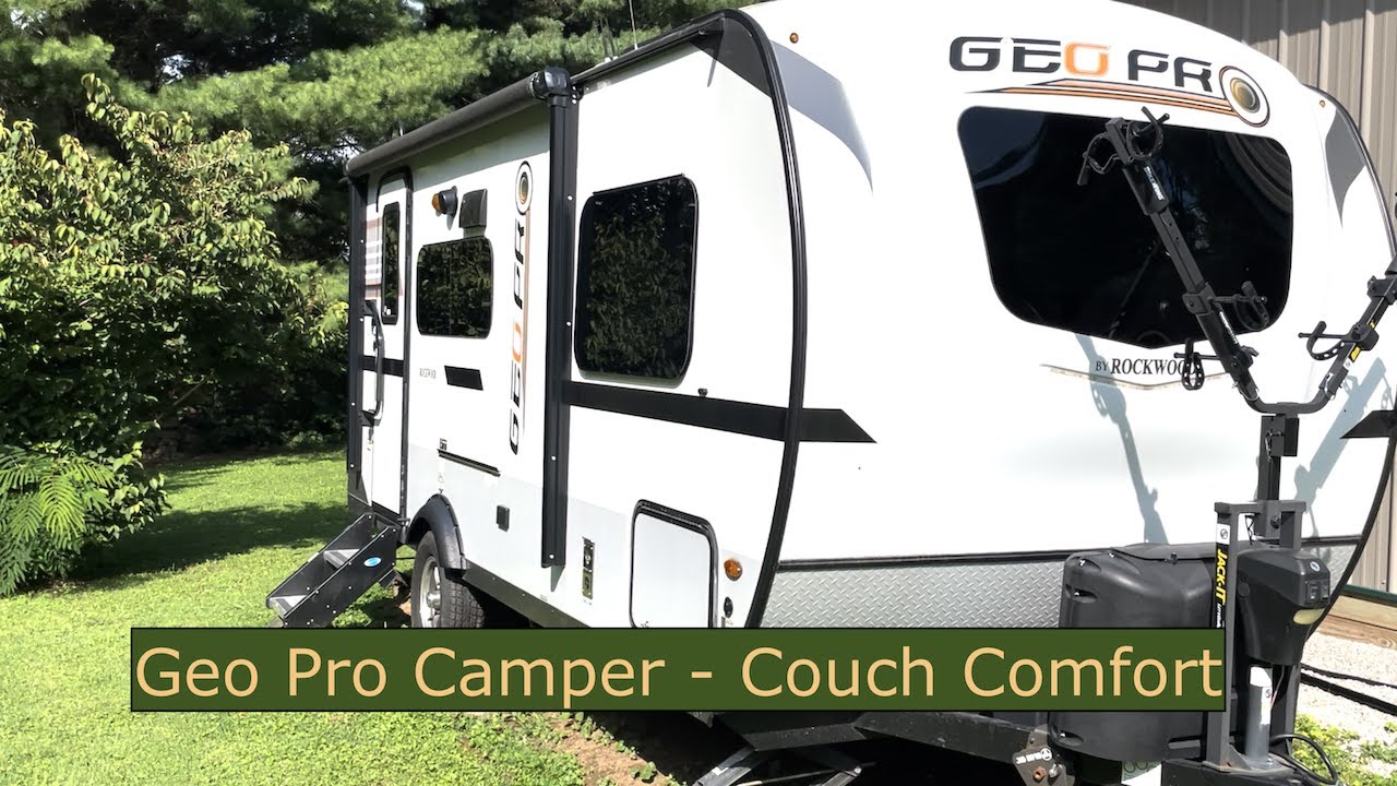 Geo Pro Camper 19FBS Making the Couch More Comfortable - YouTube