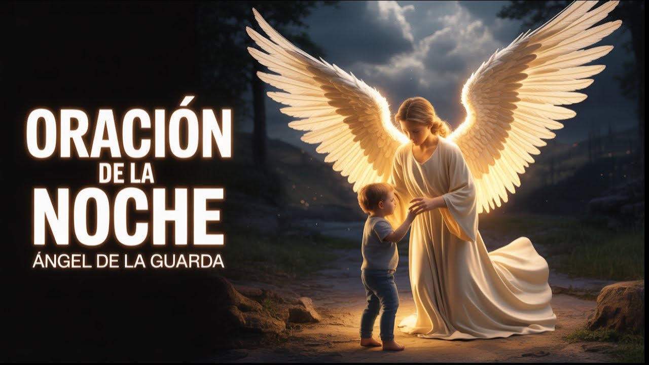 Oración de la Noche Poderosa al Ángel de la Guarda | Duerme Protegido y ...