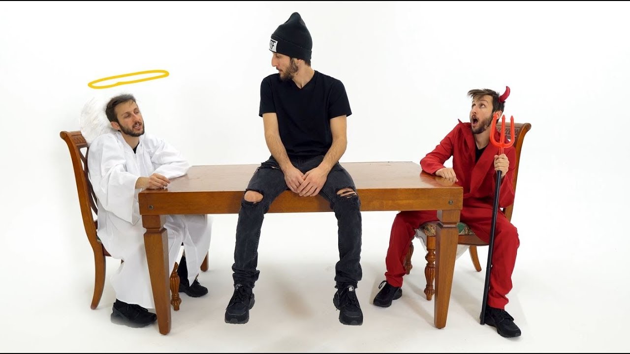 Angel Vs Devil RAP BATTLE - YouTube