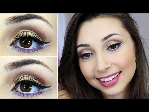Tutorial de Maquiagem Glam - para eventos e festas - YouTube