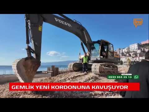 GEMLİK YENİ KORDONUNA KAVUŞUYOR