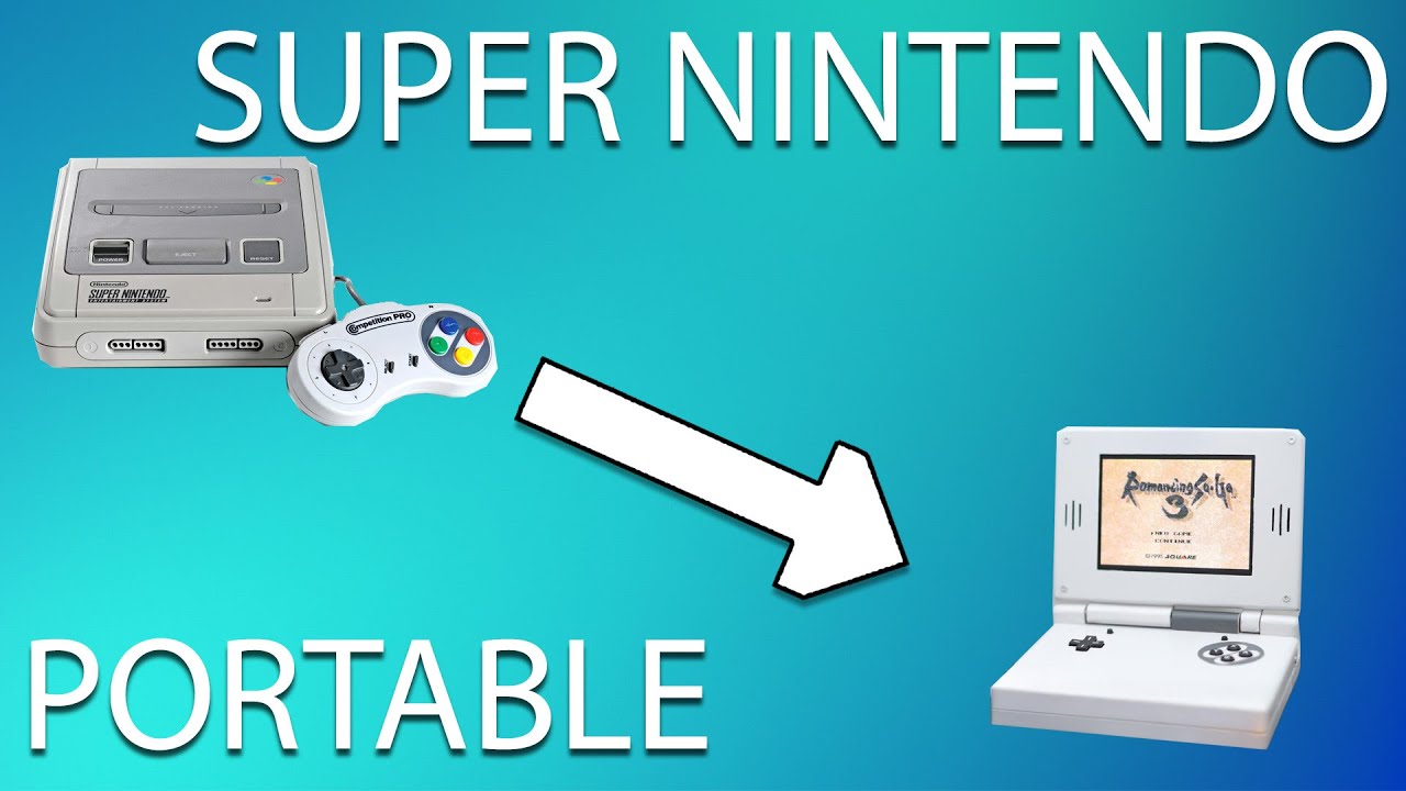Transforming a Super Nintendo into a Portable SNES | DIY Console Mod by ...