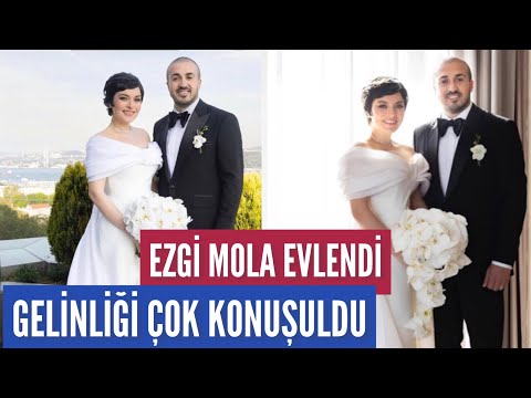 Ezgi Mola Mustafa Aksakallı Dünya Evine girdi 👰🏻‍♀️🤵🏻‍♂️💖