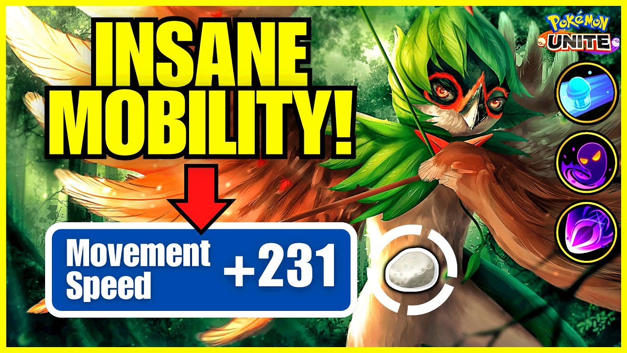 This Is Decidueye's Ultimate Sniper Speed Build! | Pokemon Unite - YouTube