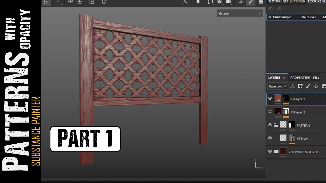 PATTERNS WITH OPACITY IN SUBSTANCE PAINTER (PART 1) - YouTube