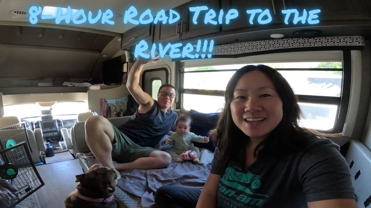 Travel Day! 8-Hour Road Trip to the River! Hiccups along the way! - YouTube