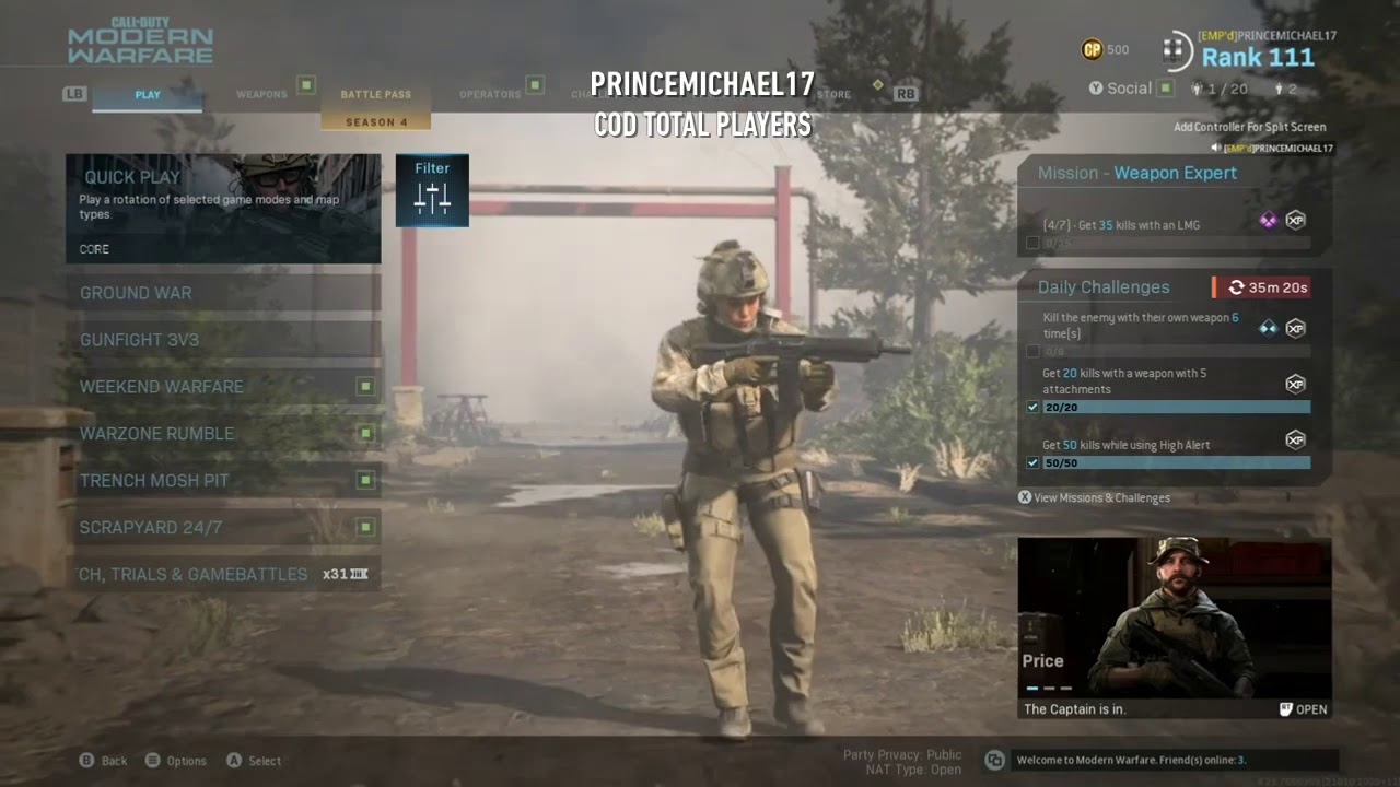 CORE MATCHES/CALL OF DUTY MAXIMUM AMOUNT OF PLAYER PER MATCH ...