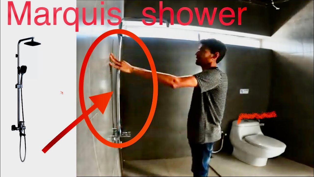 Shawar panel new setting & bd technique # Marquis . Shower mixer - YouTube