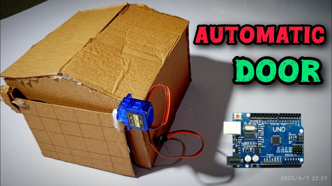 How to make Automatic Door || Science project - YouTube