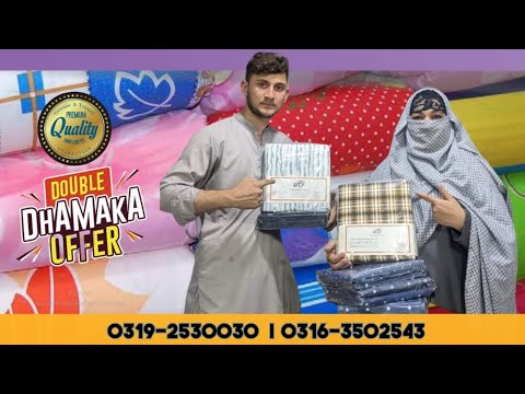 Double Dhamaka Offer | Double Bedsheet |#Amnaxportofficial - YouTube