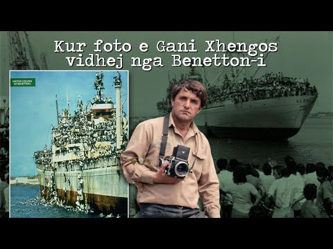 Kur foto e Gani Xhengos vidhej nga Benetton-i