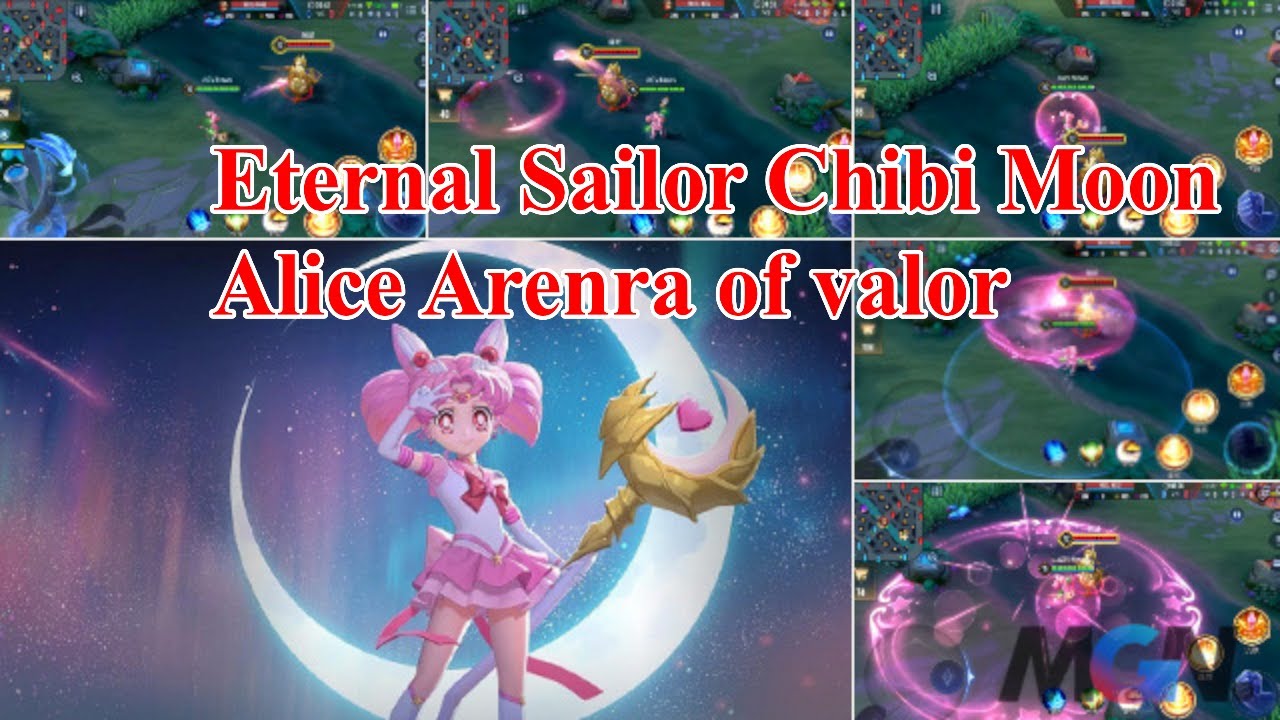 Eternal Sailor Chibi Moon - Alice Arenra of valor 2 - YouTube