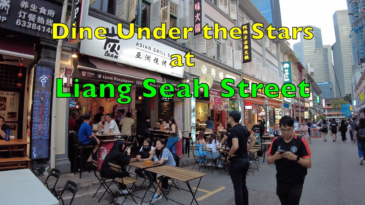 Liang Seah Street Evening Walk Tour 4K UHD - YouTube